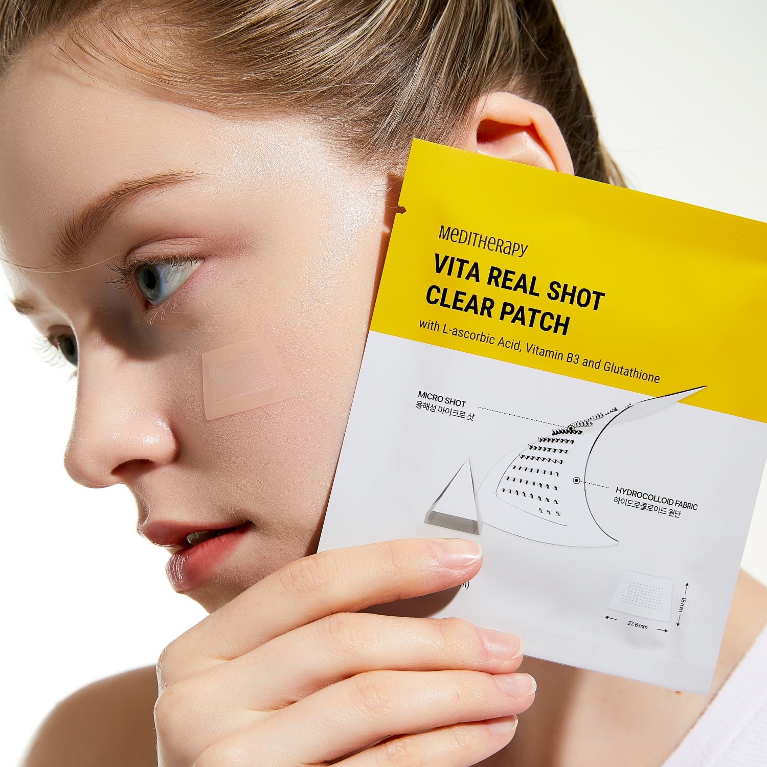 [20% off on Amazon] Vita Real Shot Clear Patch – MEDITHERAPY